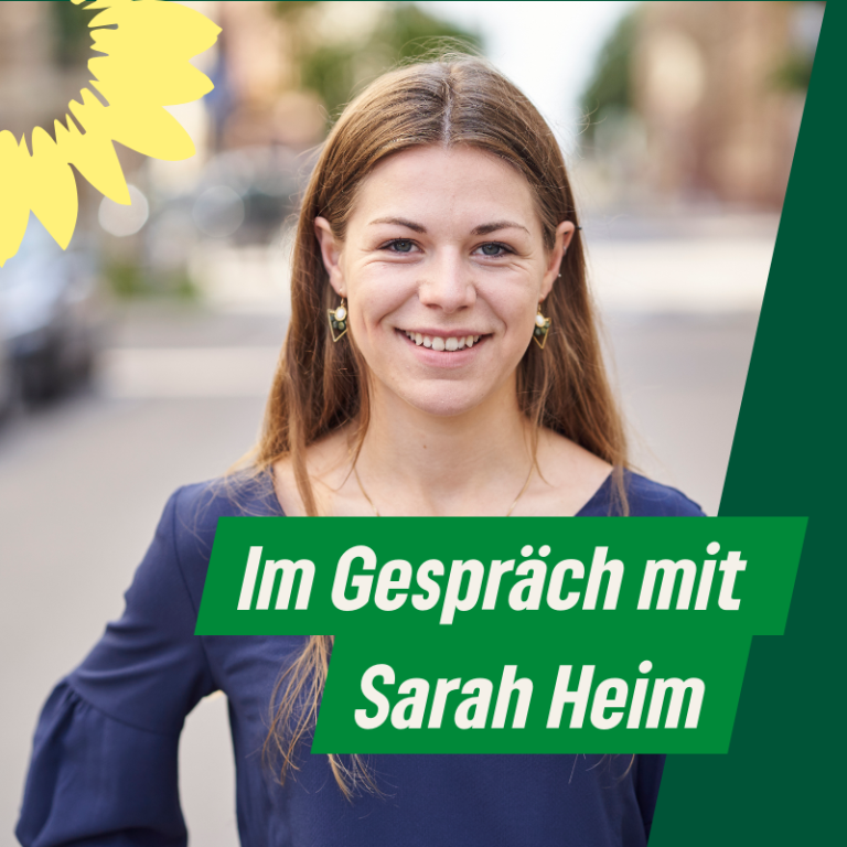 Im Gespräch mit Sarah Heim – B90/Grüne Schorndorf und Umgebung